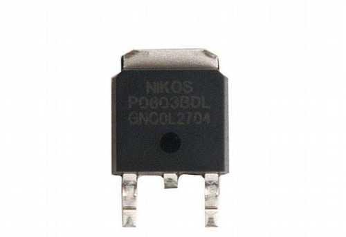 Микросхема N-MOSFET P0603BDL T0-252 P0603BDL, б/у