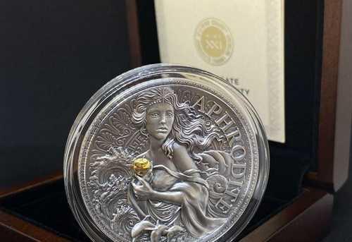 Монета "Великая греческая мифология: Афродита"