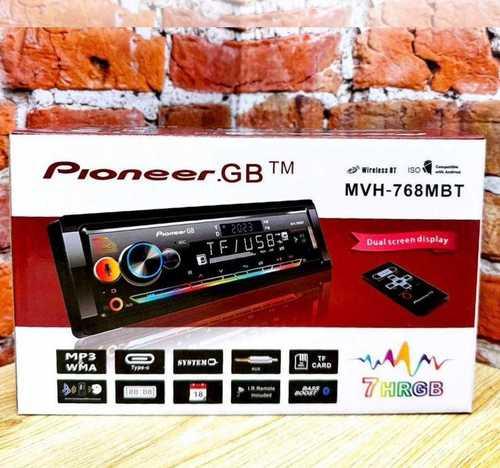 Магнитола pioneer 1din с bluetooth