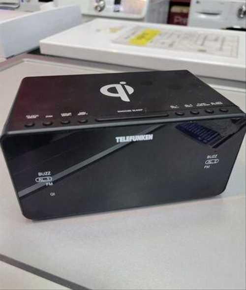 Радио-часы Telefunken TF-1594U Black