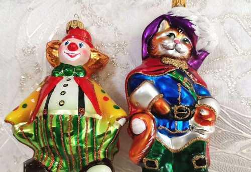 Елочные игрушки стекло