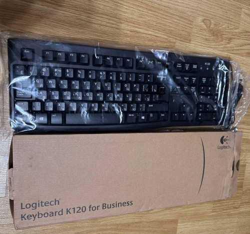 Клавиатура logitech k120 for business черный usb