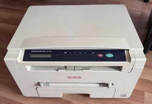 Принтер xerox 3119
