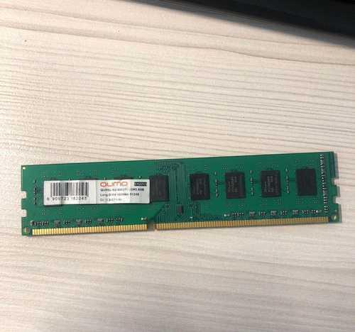 Оперативная память qumo 8gb ddr3-1600