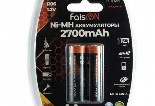 Аккумулятор AA FaisON, R06 - 2700mAh