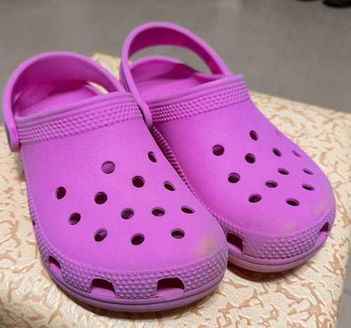 Crocs сапоги С11 и сабо С13 для девочек