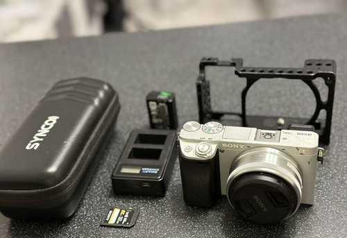 Камера Sony a6300 (комплект для съемки)