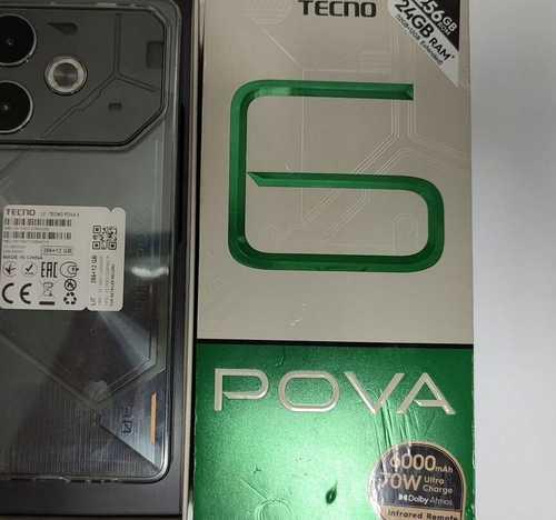 TECNO Pova 6, 12/256 ГБ