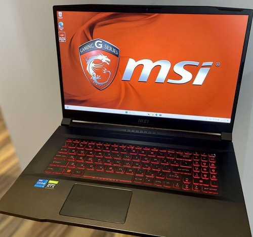 Ноутбук MSI 17"/i5-11400/RTX3050/SSD500