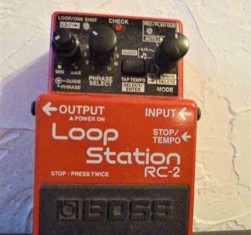 Гитарная педаль Boss loop station boss rc-2