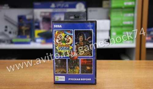 Картридж Sega сборник игр 5 в 1 AB-5001