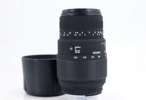 Sigma AF 70-300mm f/4-5.6 DG macro Nikon хор. сост