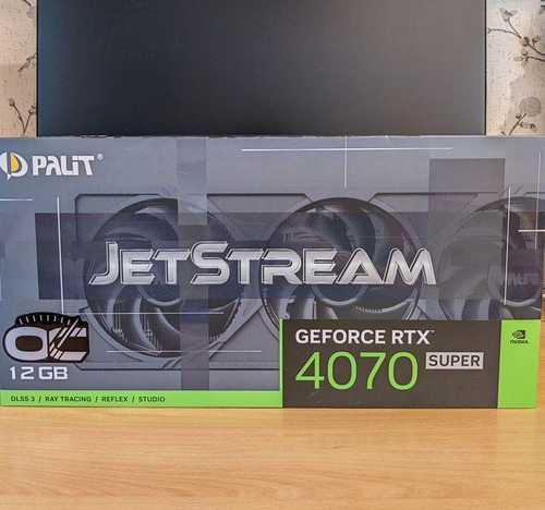 Видеокарта Palit RTX 4070 Super JetStream OC 12Gb