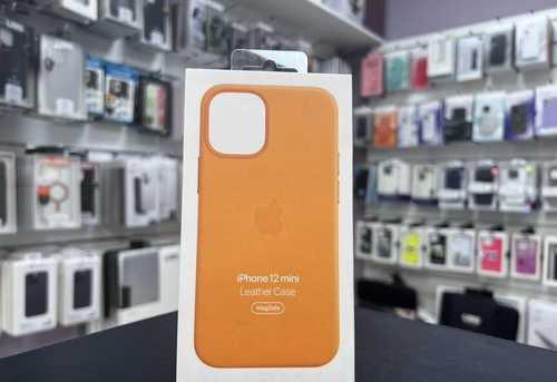 Чехол Apple iPhone 12 mini Leather Case MagSafe
