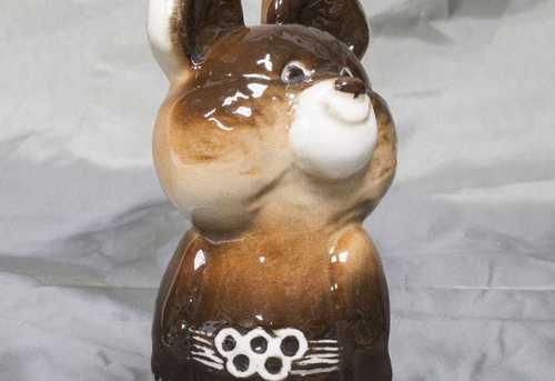 Статуэтка Олимпийский мишка, лфз, высота 11,5 см