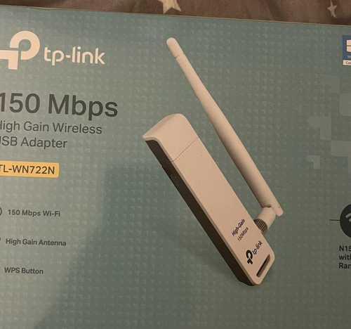 Wi-Fi адаптер TP-link TL-WN722N