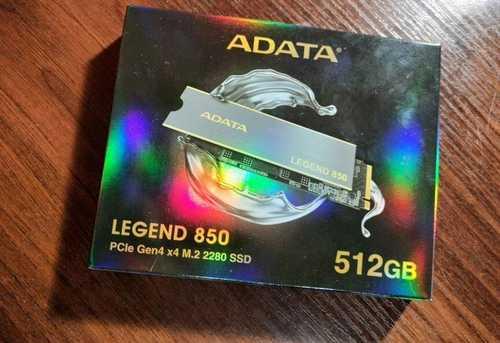 NVMe Adata Legend 850 512Gb