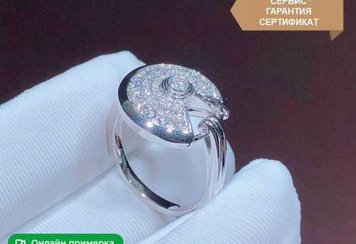 Кольцо De Cartier, белое золото 0,46ct