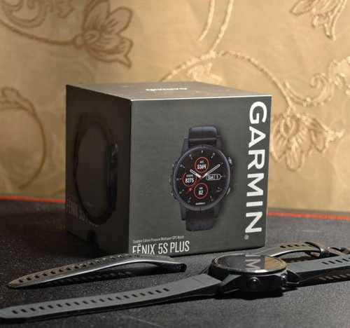 Часы Garmin fenix 5s plus sapphire