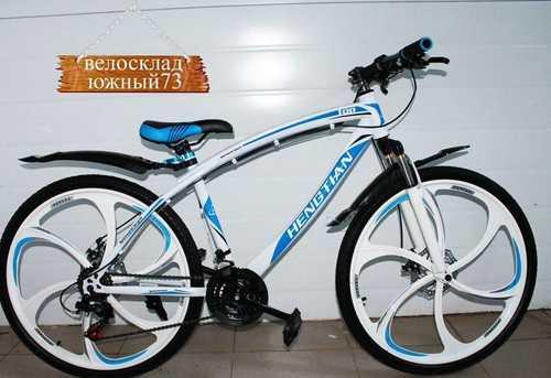 Скоростной велосипед 26 в Казани с литыми дисками