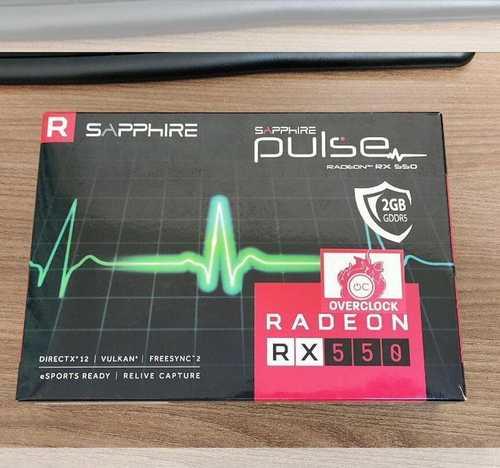 Видеокарта Sapphire AMD Radeon RX 550 pulse OC