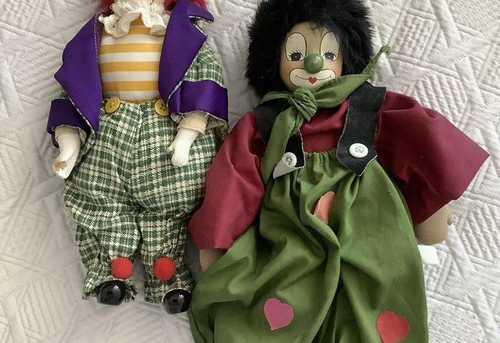 Кукла клоун коллекционная