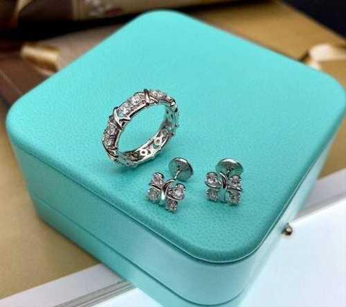 Кольцо и серьги Tiffany & Co. комплект
