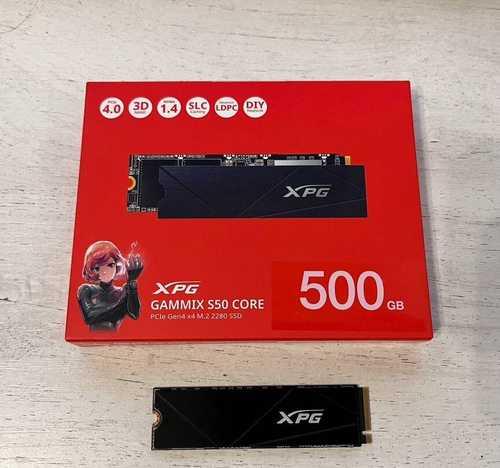 SSD 500GB M2 NVMe XPG gammix S50 core