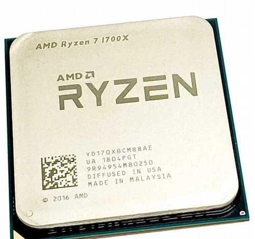Процессор AMD Ryzen 7 1700x