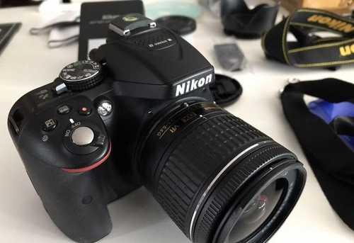 Nikon d5300 kit 18-55mm f/3.5-5.6G AF-P