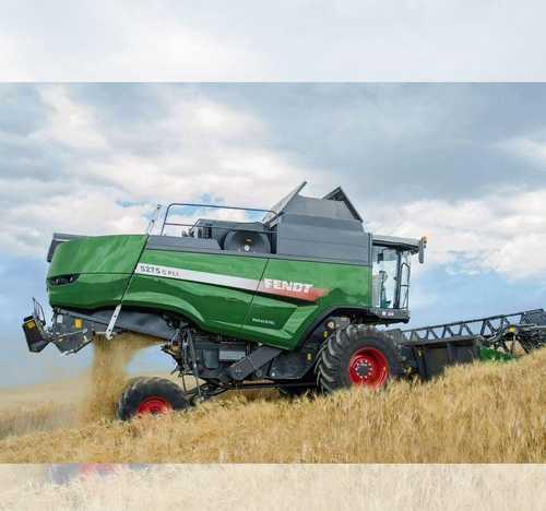 На разборке сельхозтехника Agco