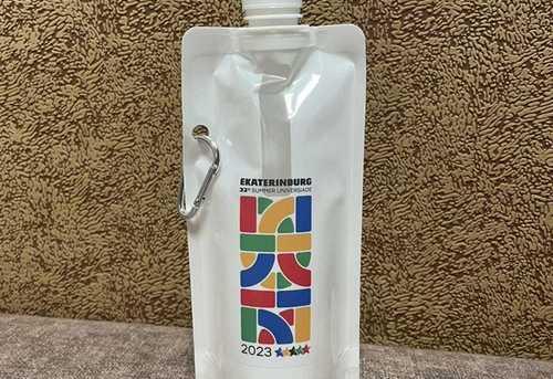 Бутылочка для воды с Универсиады 2023 Екатеринбург