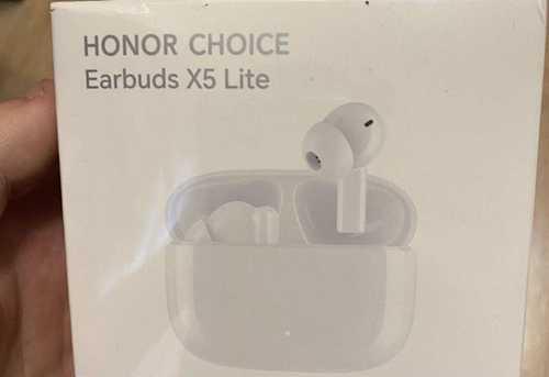 Беспроводные наушники honor choice earbuds x5 lite