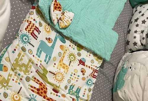 Спальный мешок детский Amarobaby Жирафы