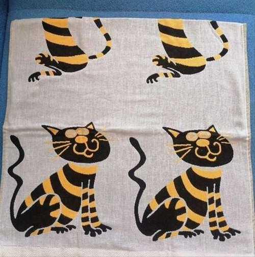 Полотенце для рук кошки хлопок