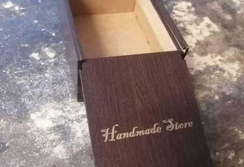 Подарочная деревянная коробка под заказ оптом
