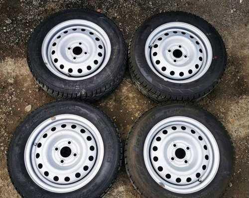 Колеса зимние 4x100 R14 Дэу Нексия