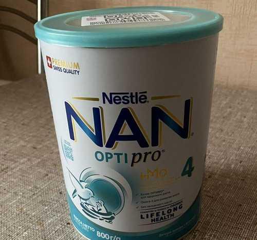 Детская смесь нан opti pro 4