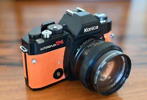 Пленочный фотоаппарат konica autoreflex T4