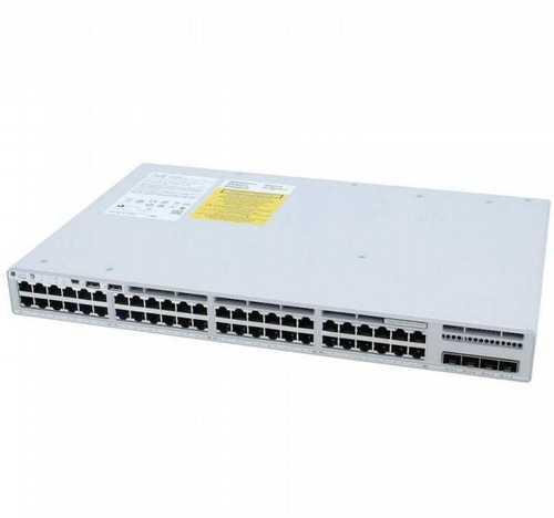 Коммутатор cisco Catalyst 9200L, 48-port Data, 4x1Gb uplink, PS 1x125W, Network Essentials, C9200L-4