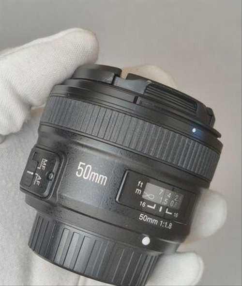 Yongnuo AF 50 mm f/1.8 Nikon F 50мм для Никон