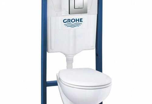 Комплект унитаза с инсталляцией Grohe Solido Compa