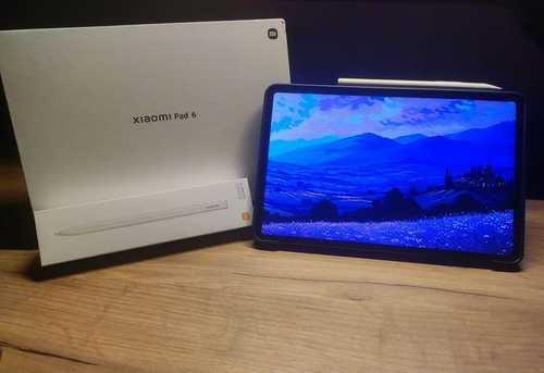 Xiaomi mi pad 6 8 256gb + SMART Pen2 + акссесуары