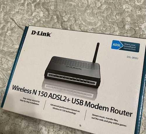 Wifi роутер DSL-2650U (adsl)
