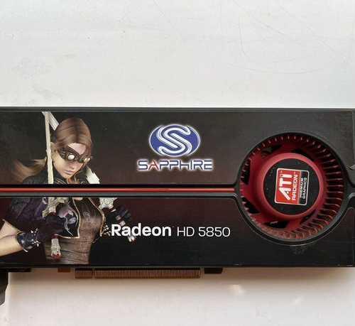 Продам видеокарта ATI Radeon HD5850