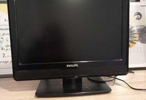 Телевизор philips в рабочем состоянии