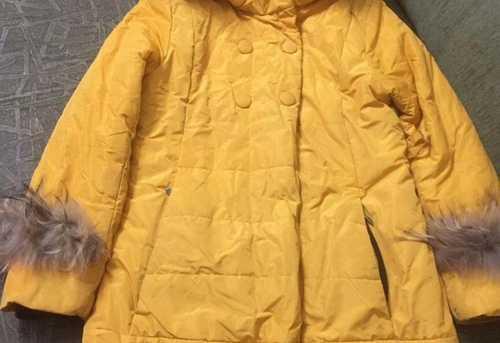 Куртка зимняя «Шалуны» на девочку 128 (8 лет)