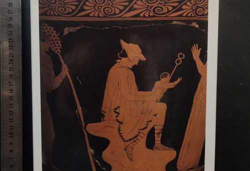 Античная расписная керамика 1985г
