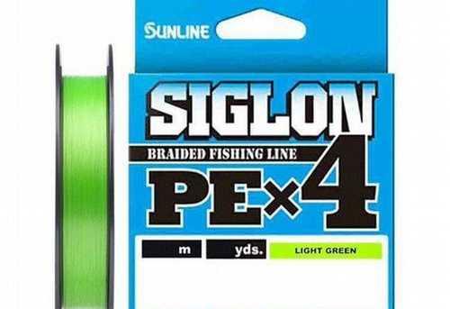 Шнур Sunline siglon PE X4 #1 7,7кг 150м light gree