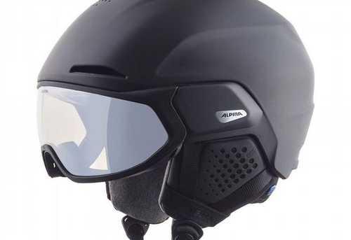 Шлем с визором alpina Alto V Black Matt